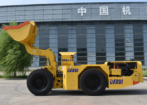 DRWJ-1.5 Mine Wheel Loader LHD Underground Loader OEM Untuk Hard Rock